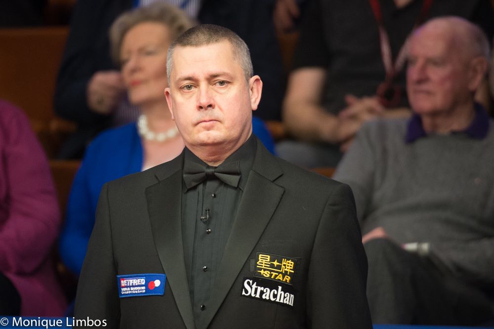 Snooker world sends its condolences to top referee Paul Collier ...